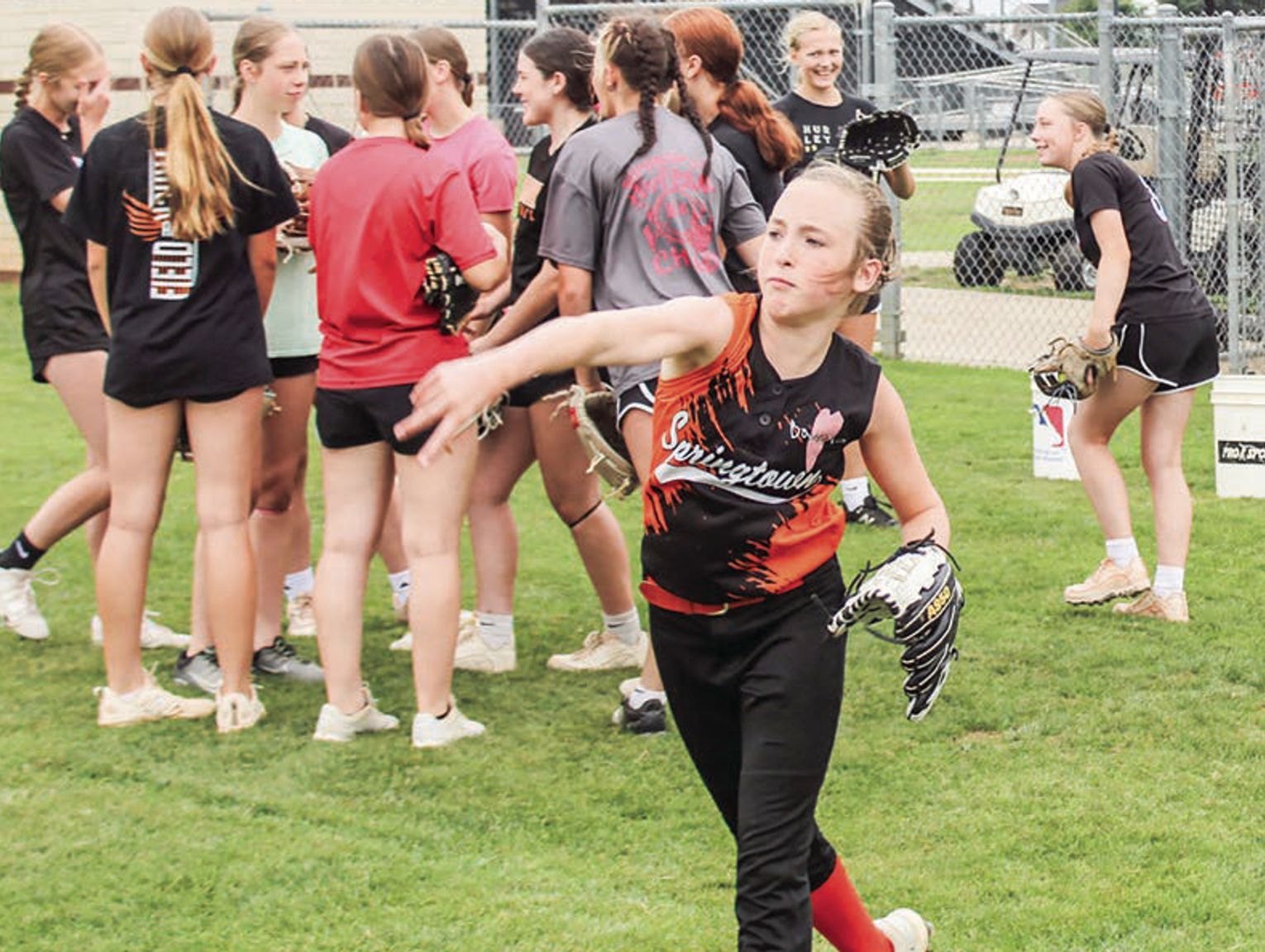 50 young athletes attend Porcupine softball camp