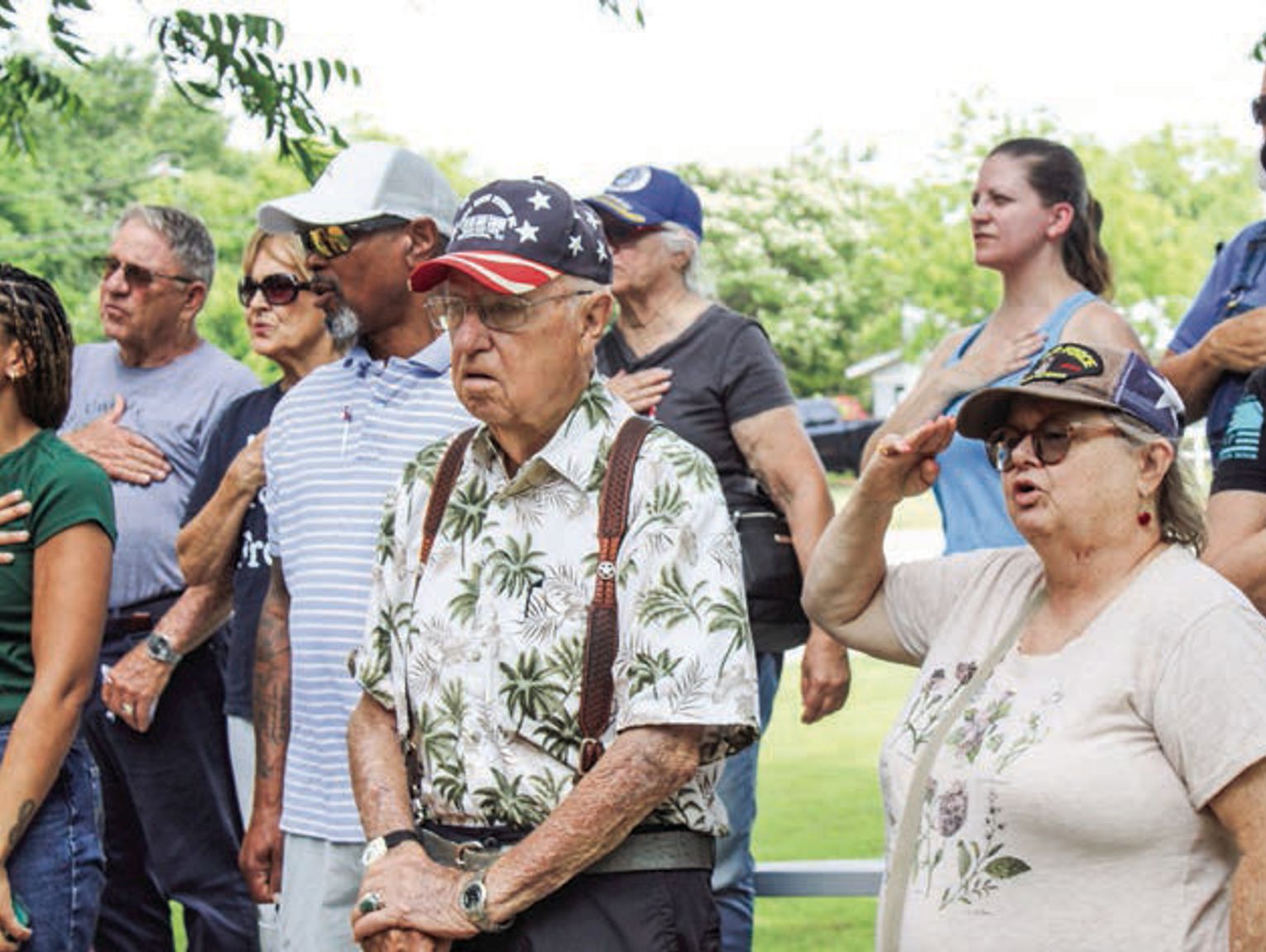 Ceremony Honors Fallen Heroes