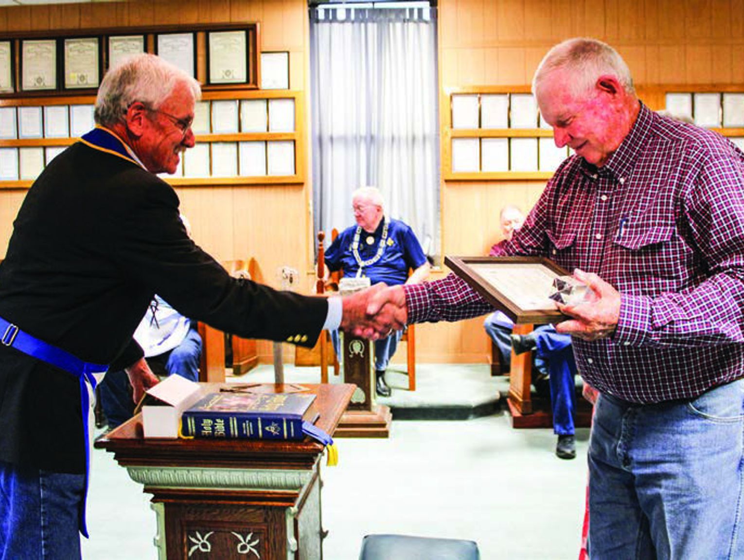 Community Builder: Masons bestow coveted award on Caddell