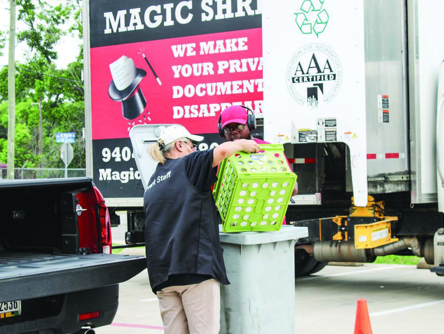 City hosts shred, clean-up day for citizens