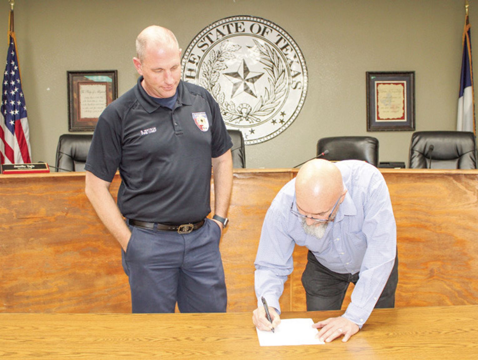 Reno signs contract with ESD 1