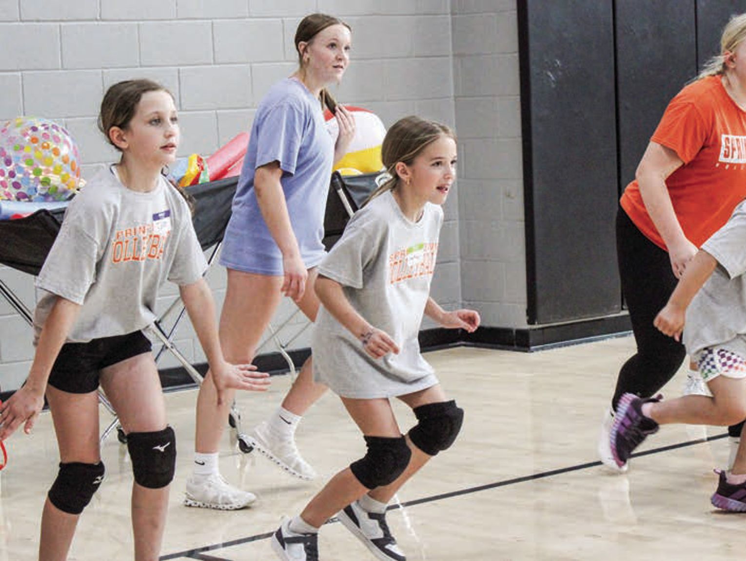 SHS hosts spring volleyball camp
