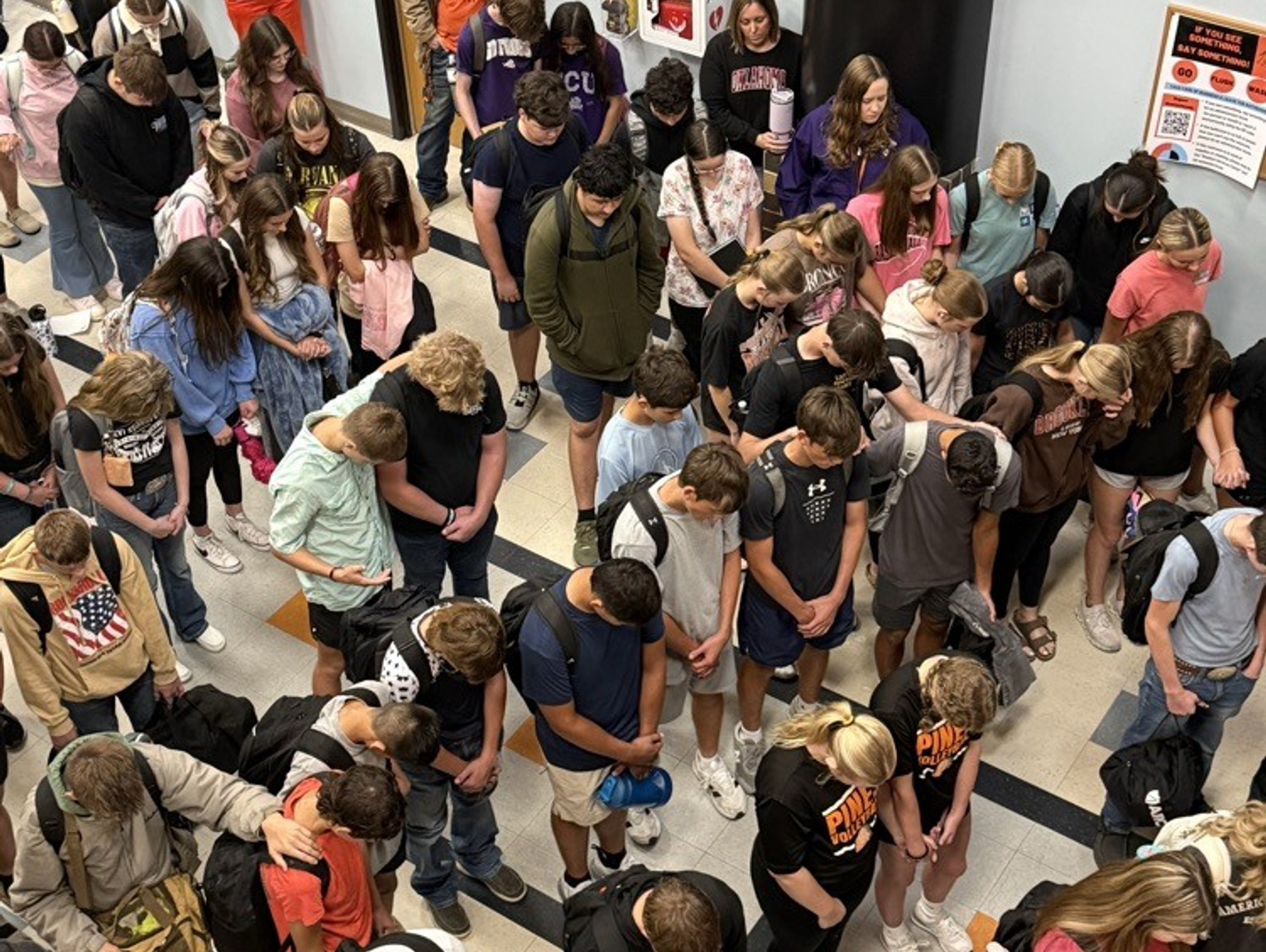 SHS students gather for ‘See You at the Pole’