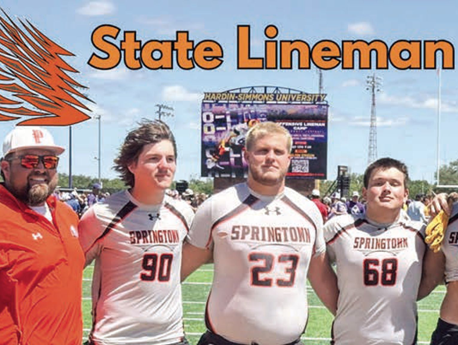 Springtown Porcupines take 3rd at State Lineman Challenge
