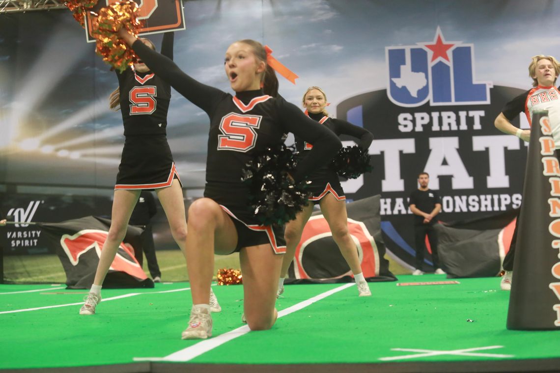 SHS competition cheer team competes on state stage